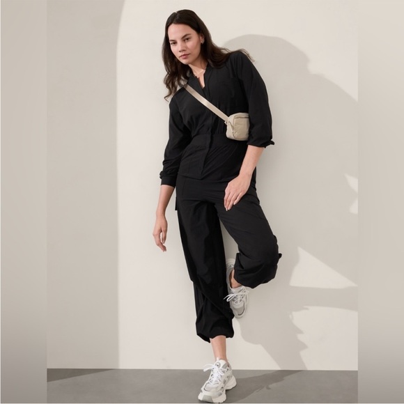 Athleta | Pants & Jumpsuits | Nwt Athleta Brooklyn Long Sleeve Cargo ...